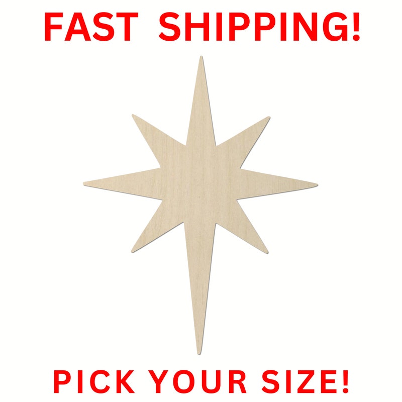 Diy North Star Paper - Etsy
