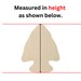 Unfinished Wooden Arrowhead Shape | Arrow Head Blank Cut Out | Craft ...
