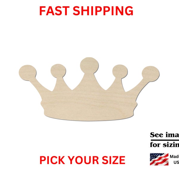 Decorate Wood Crown Craft - Etsy