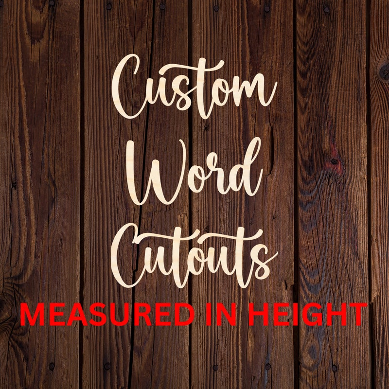 Craft Sign Words - Etsy