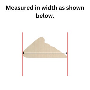 Unfinished Wooden Pizza Slice Shape | Pizza Wood Cutout Shape | Laser ...