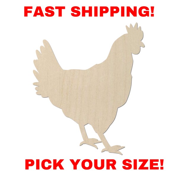 Chicken Cutout - Etsy
