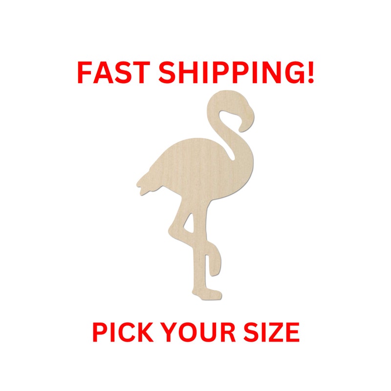 Flamingo Cut Out Wood - Etsy