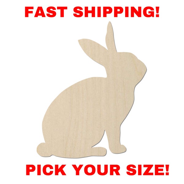 Wooden Bunny Rabbit - Etsy