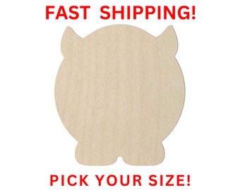 Pig, Wood, Cut Out, Shape - Etsy