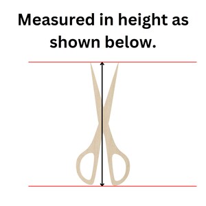 Unfinished Wooden Scissor Shape | Craft Supplies | Wooden Cutout | DIY ...