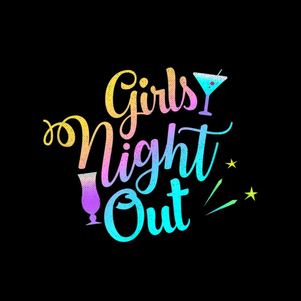 Girls Night Out Png - Etsy