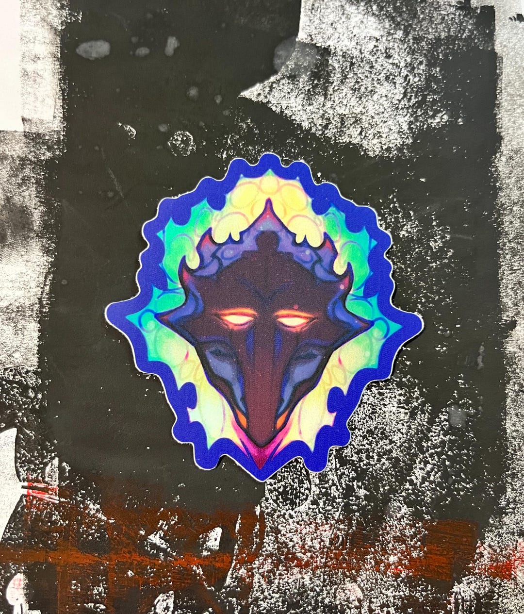 Machine Herald *matte Holo* Vinyl Sticker - Etsy