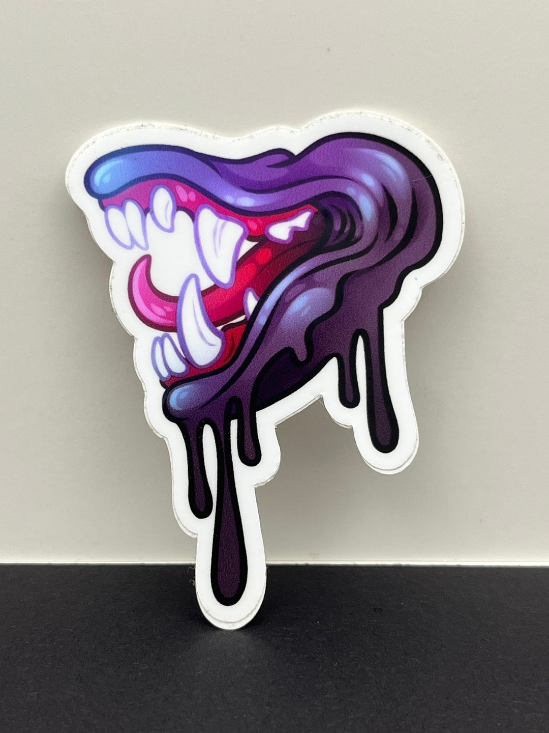 Drippy Maw Vinyl Sticker - Etsy