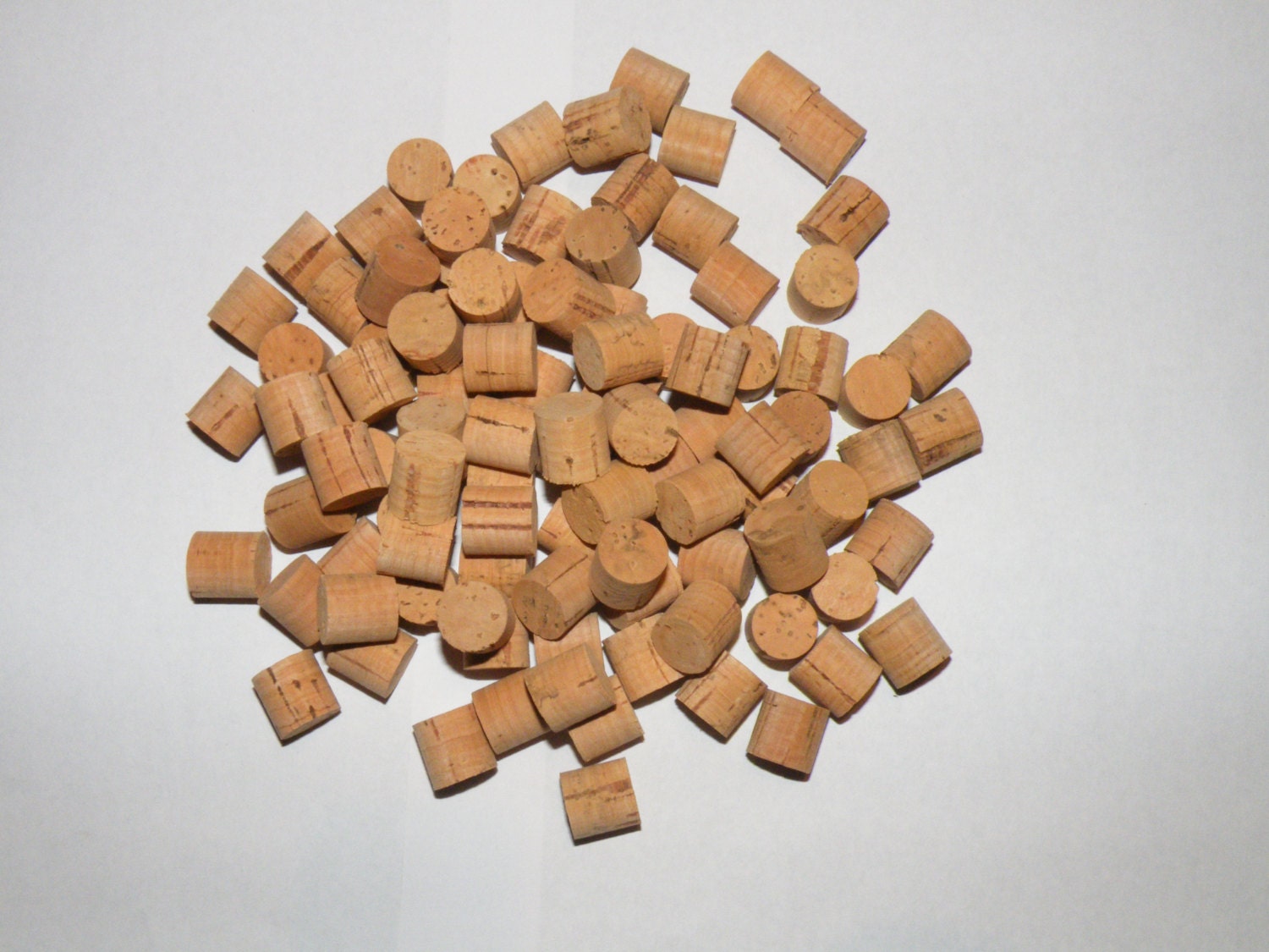 100 Cork Plugs With 1/2" X 1/2" Natural - Etsy