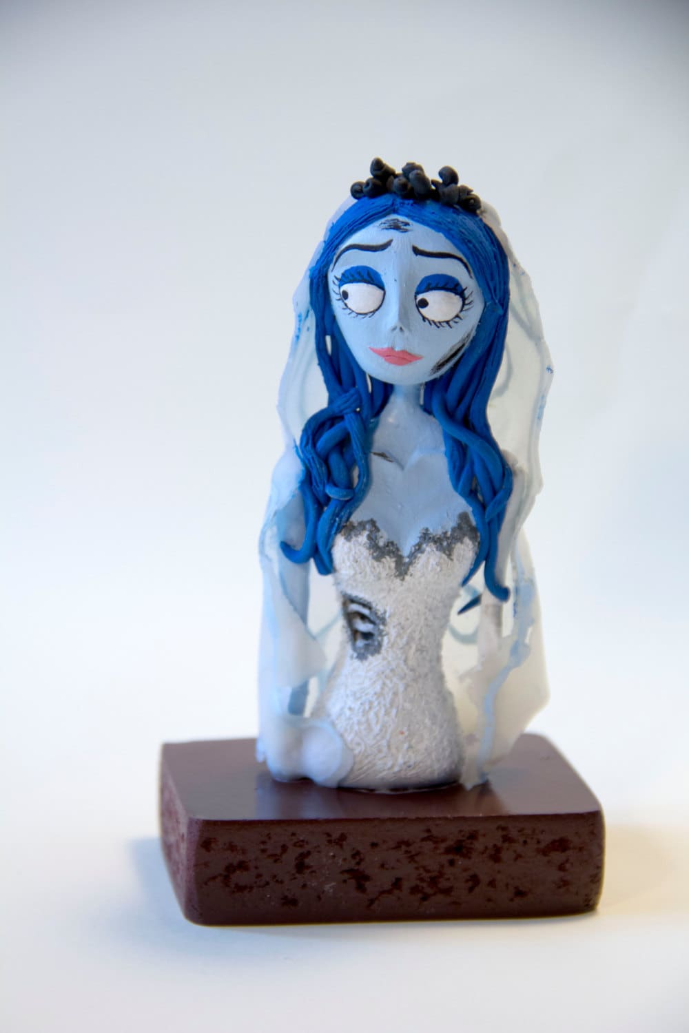 Corpse Bride Emily Inspired Sculpture Corpse Bride Characters, Polymer ...