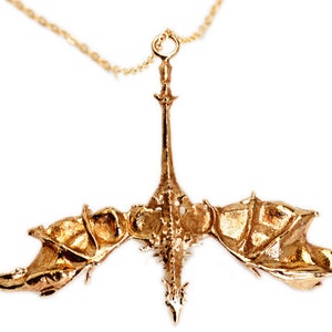 Flying Dragon Necklace Fantasy Jewelry - Dragon Jewelry - Flying Dragon ...