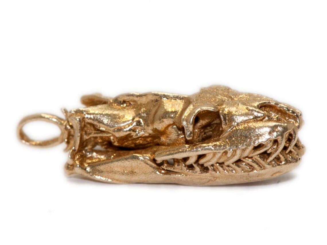 Python Snake Skull Jewelry 3D Printed Snake Skull Earring | Etsy