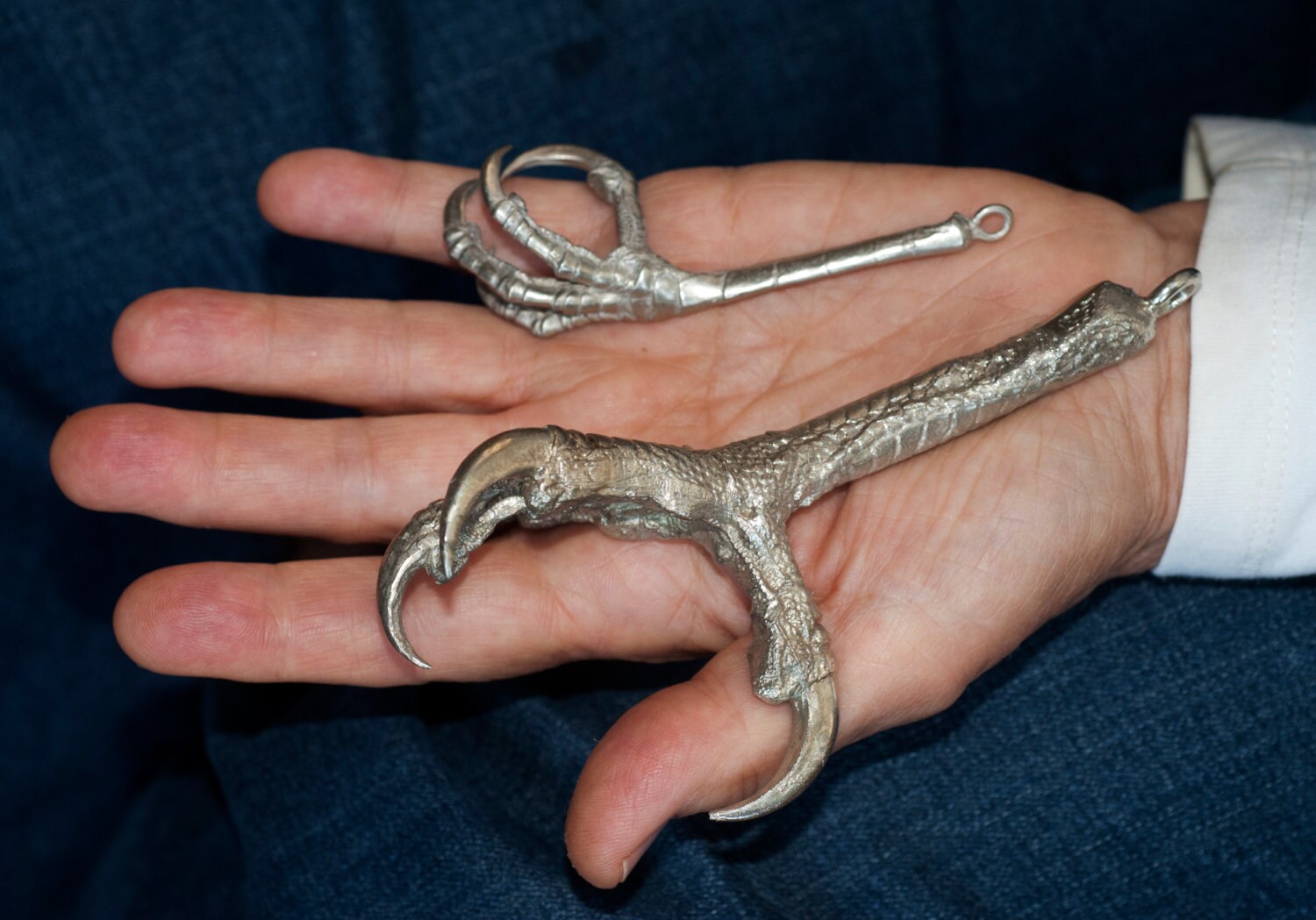 Crow Claw Pendant Bird Talon Necklace Bird Claw Pendant - Etsy