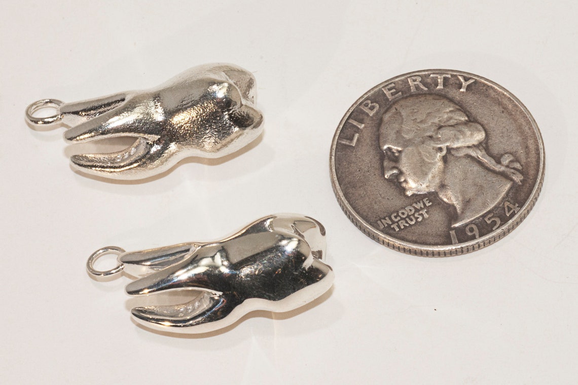 Molar Tooth Jewelry Human Molar Human Tooth Pendant | Etsy