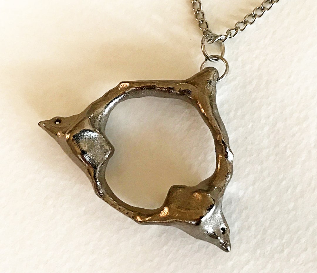 Human Atlas Vertebrae Necklace - Anatomy Jewelry - 3D Printed Jewelry ...