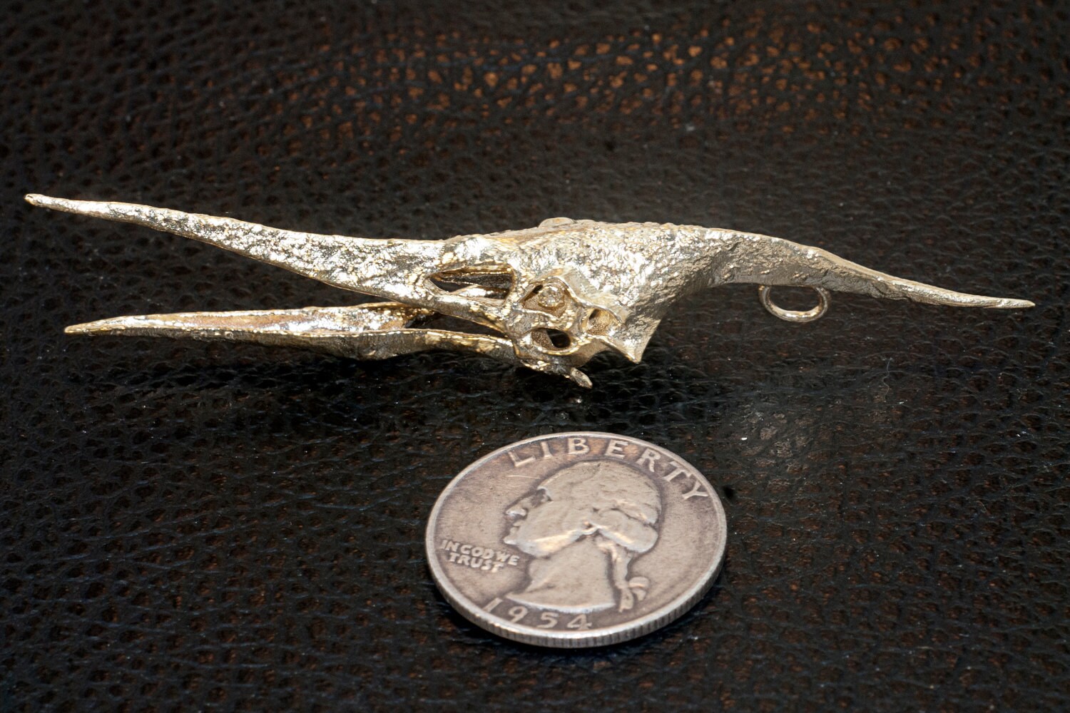 Dinosaur Necklace Pteranodon Skull Pendant Science Jewelry - Etsy