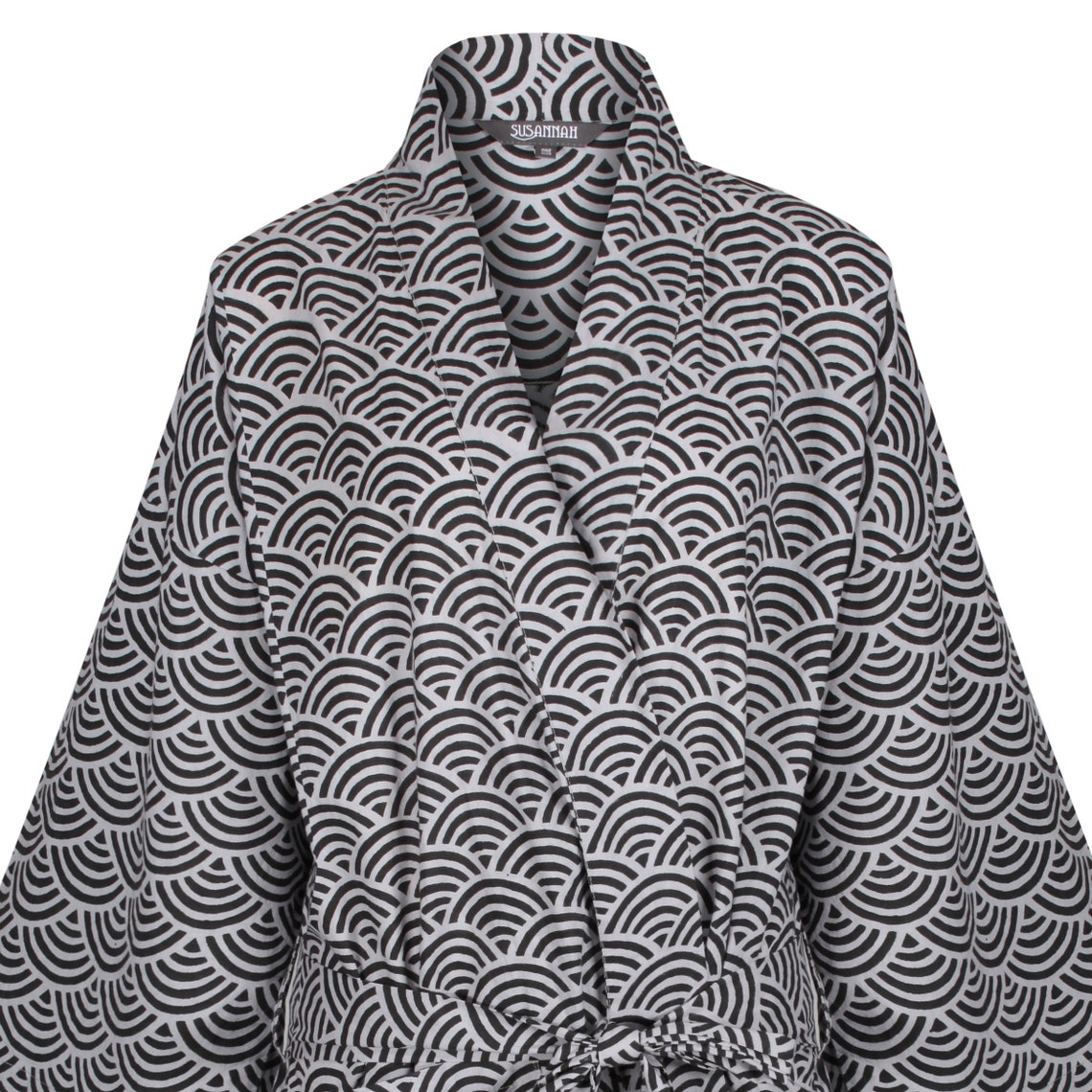 Long Kimono Ladies Yukata Robe 100% Organic Light Cotton - Etsy UK