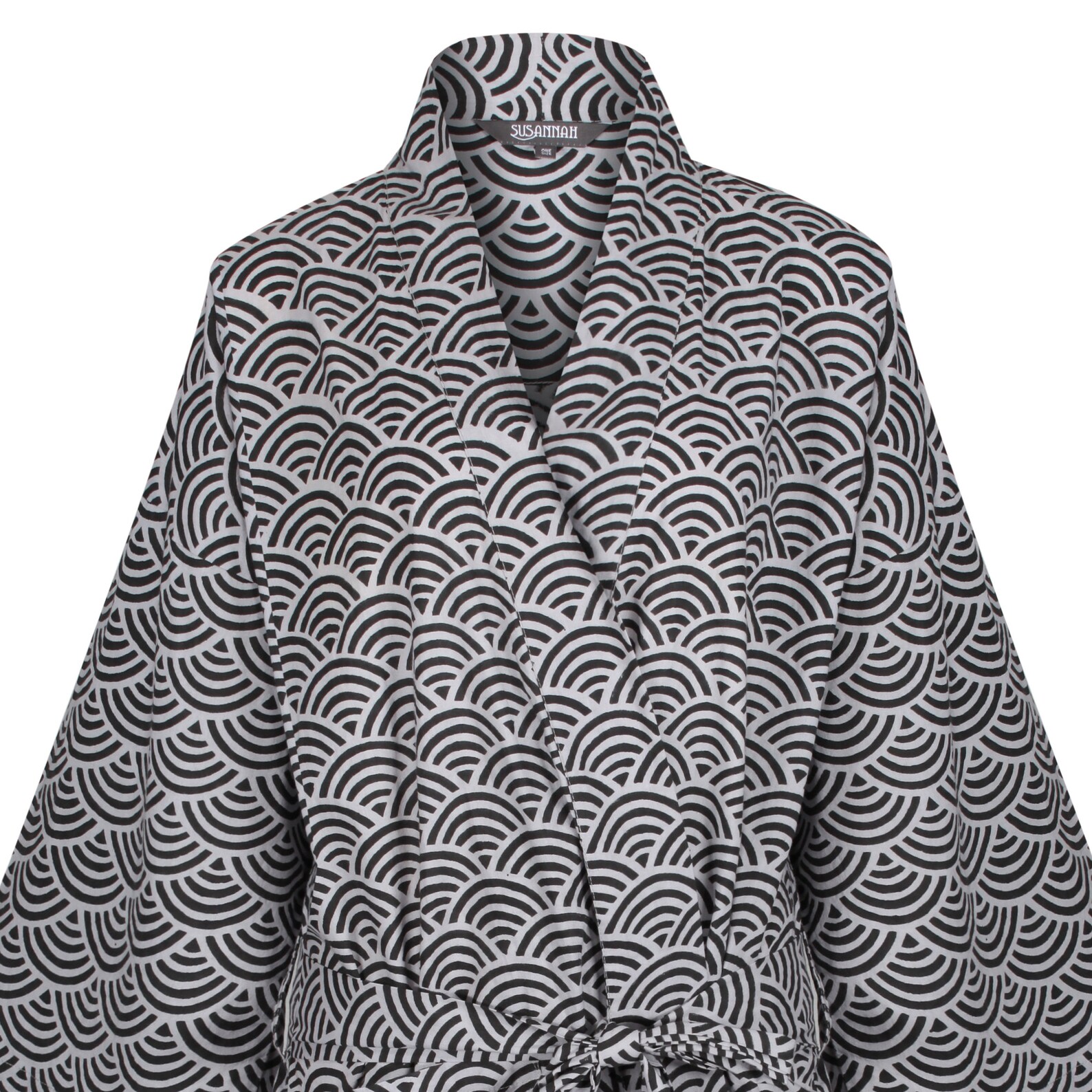 Long Kimono Ladies Yukata Robe 100% Organic Light Cotton - Etsy UK