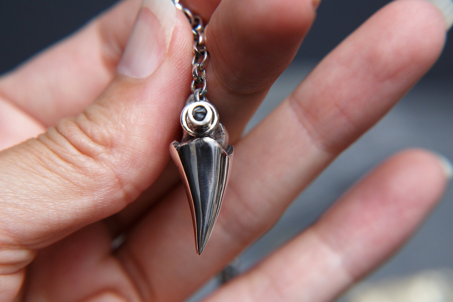 The Fifth Slay Quinquennial Fang, Sterling Silver Vampire Fang Tooth ...