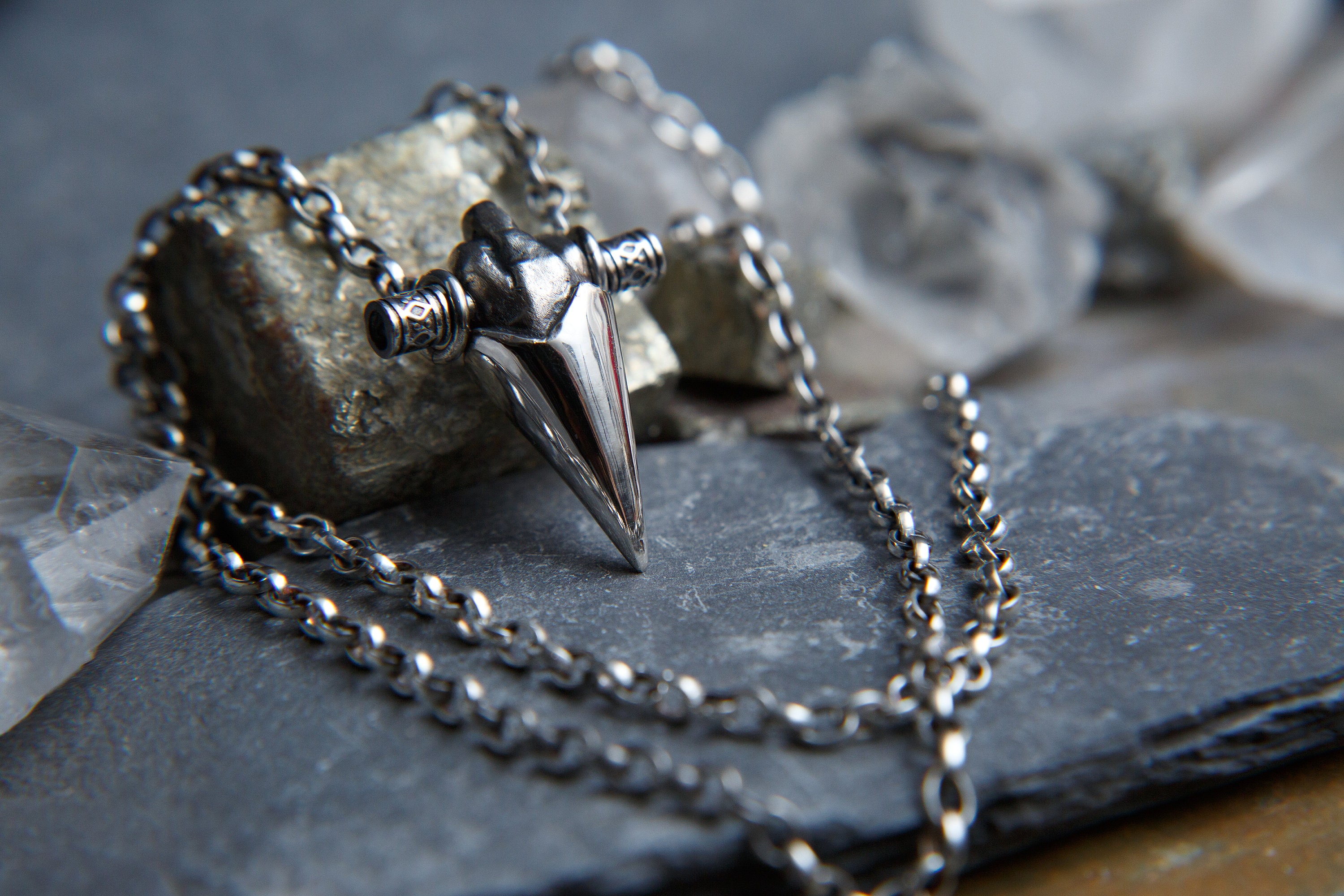 The Fifth Slay Quinquennial Fang, Sterling Silver Vampire Fang Tooth ...