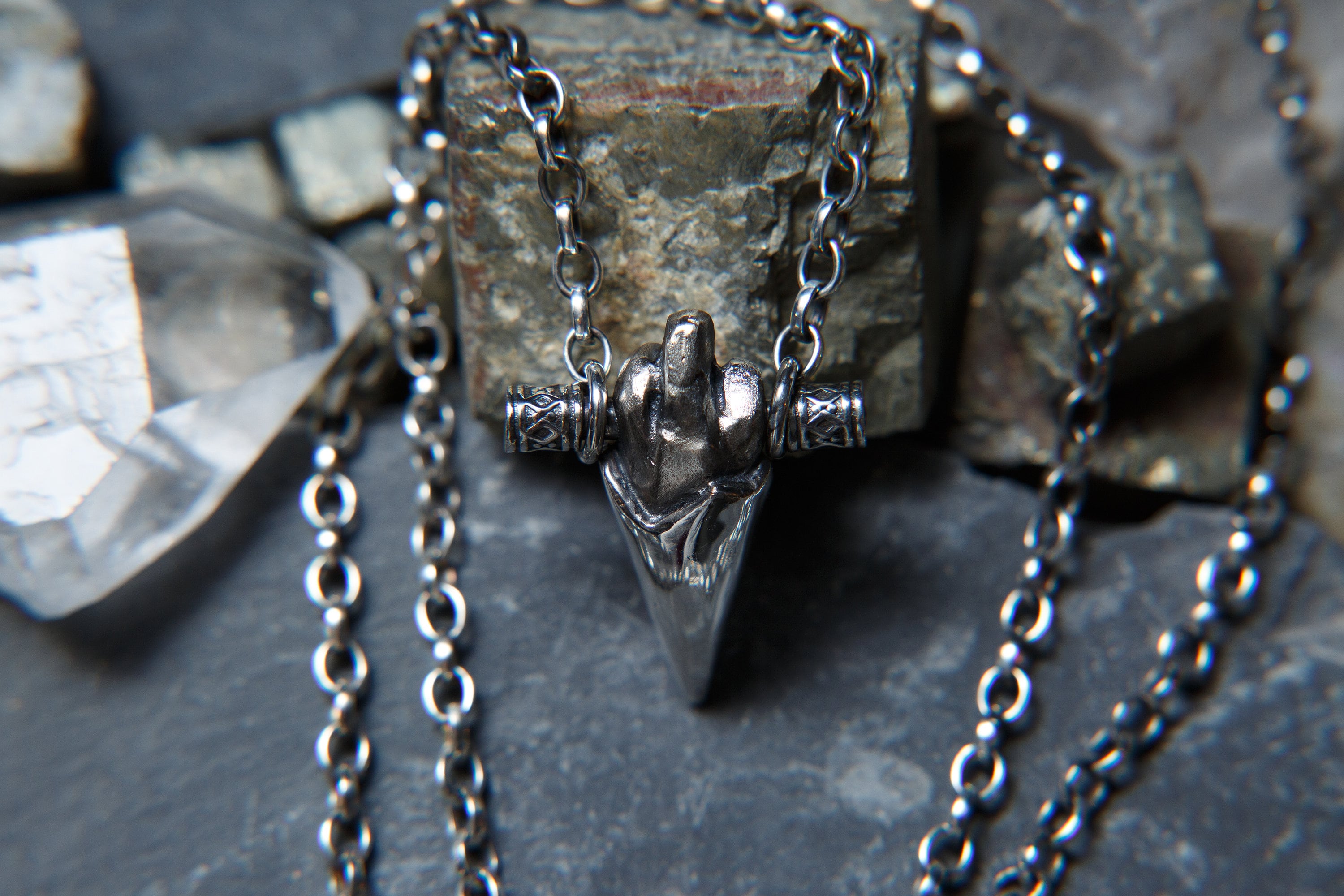 The Fifth Slay Quinquennial Fang, Sterling Silver Vampire Fang Tooth ...