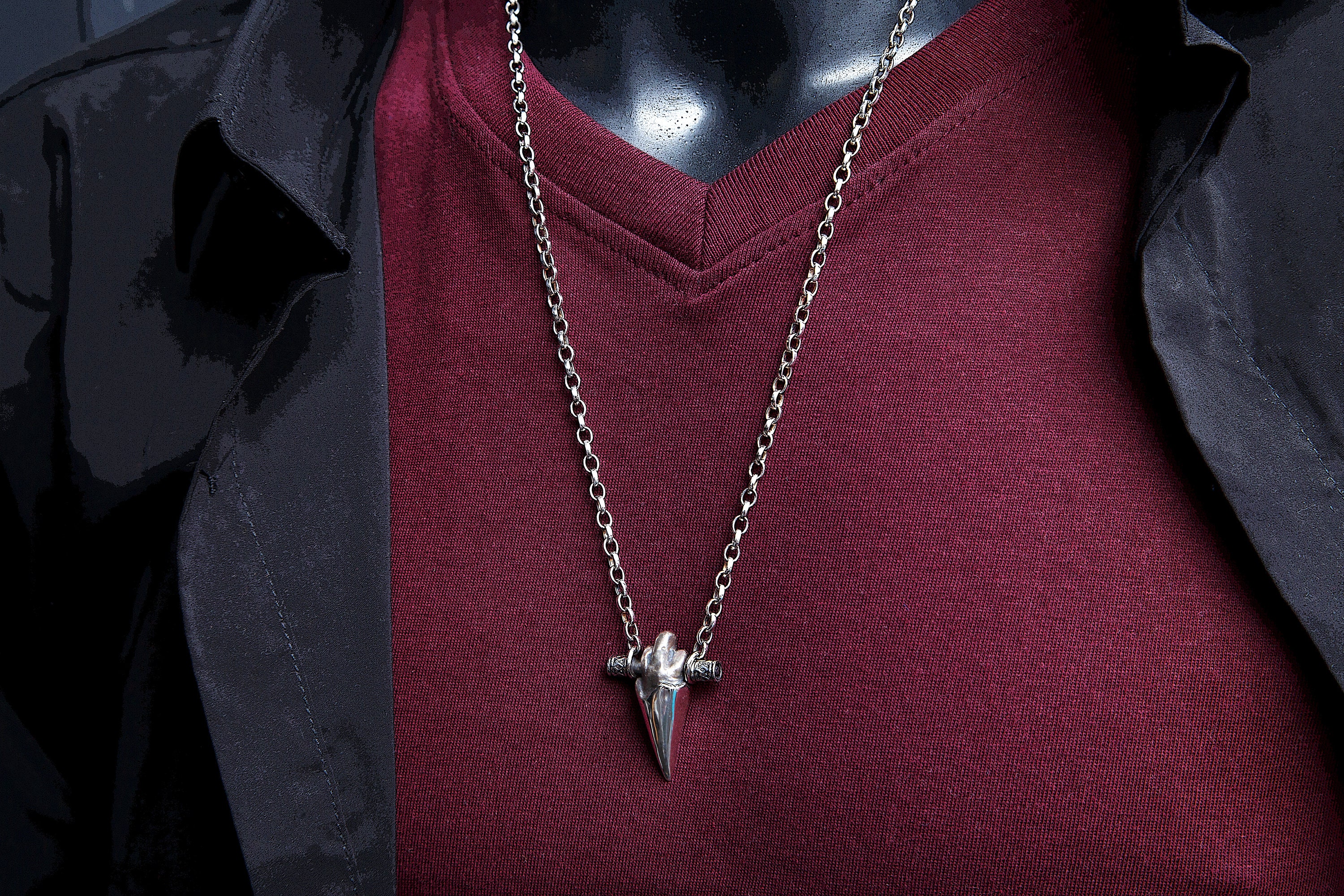 The Fifth Slay Quinquennial Fang, Sterling Silver Vampire Fang Tooth ...
