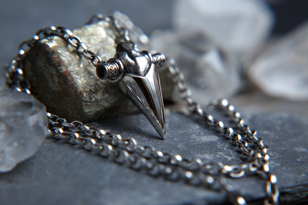 The Fifth Slay Quinquennial Fang, Sterling Silver Vampire Fang Tooth ...