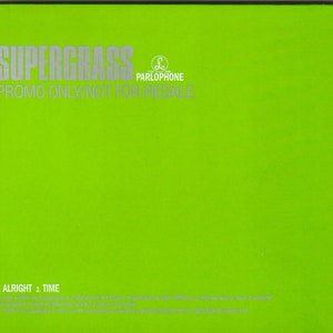 Supergrass - Alright / Time 1995 UK Import Promo CD Single in Digipak ...