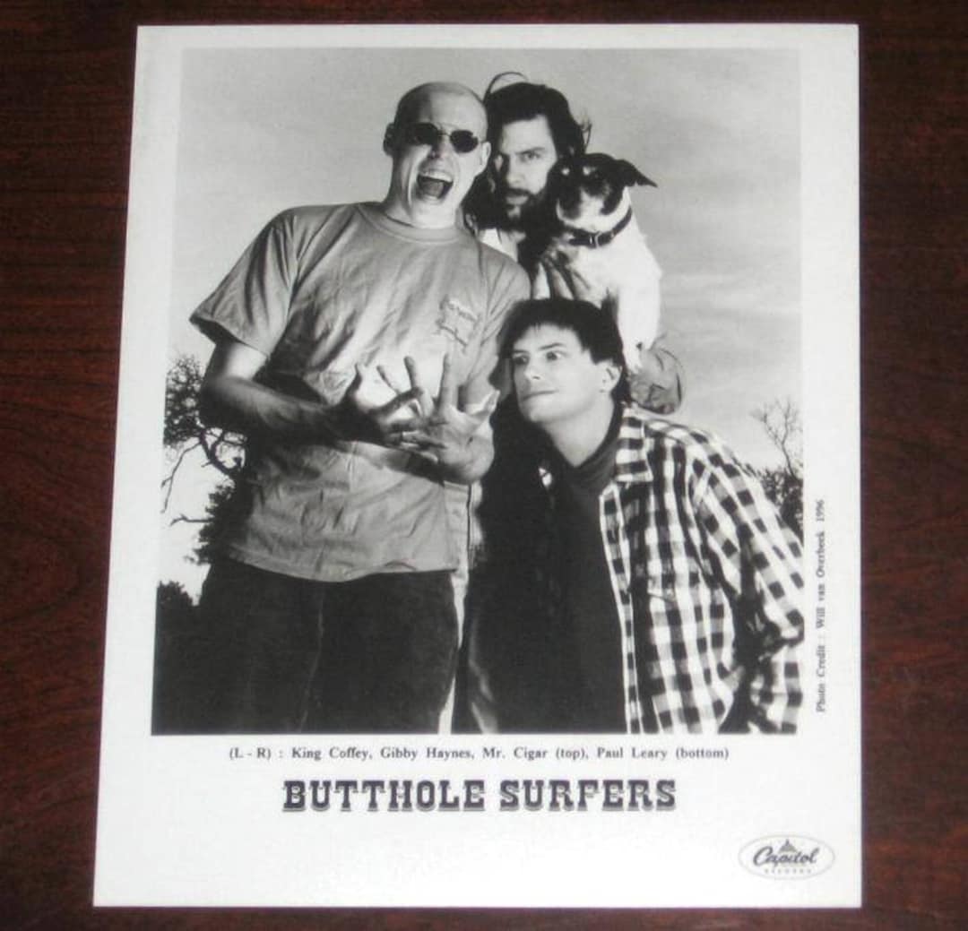 The Butthole Surfers Original US 1996 Promotional Only 8 X 10 Press ...