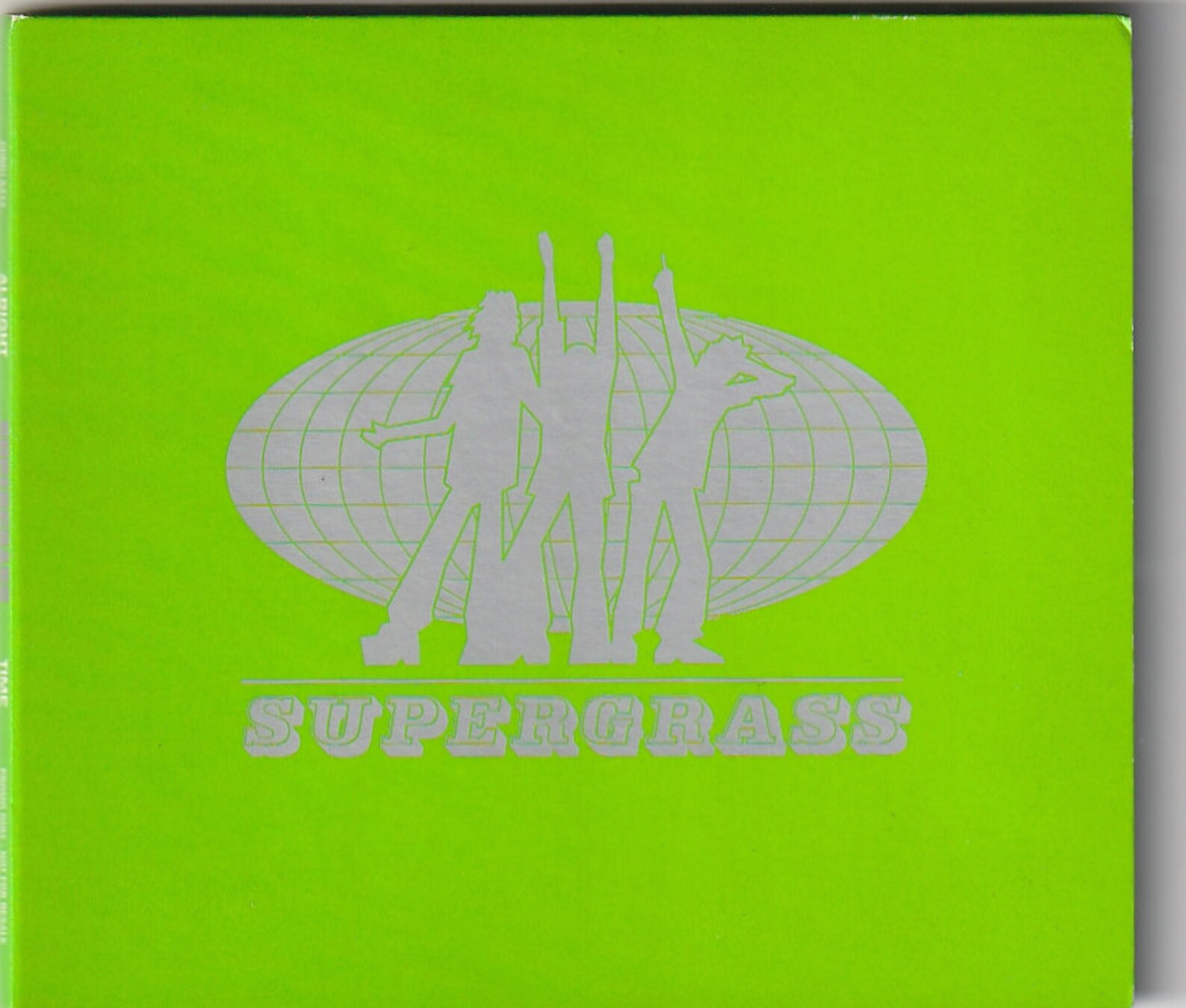 Supergrass Alright / Time 1995 UK Import Promo CD Single in | Etsy