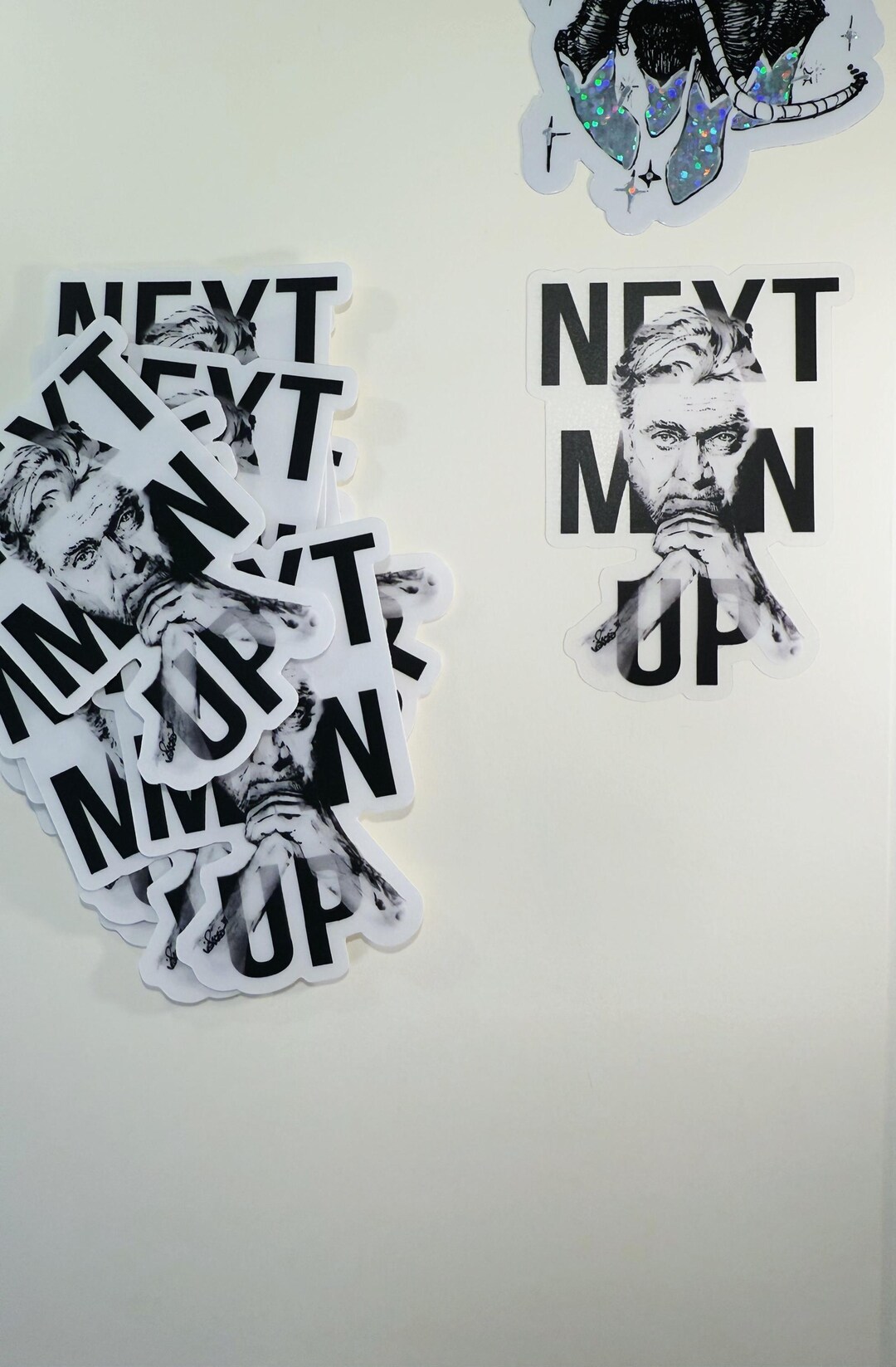 CLEAR Next Man up Steve Bannon War Room Posse 2.23 X 3 Vinyl Decal MAGA ...