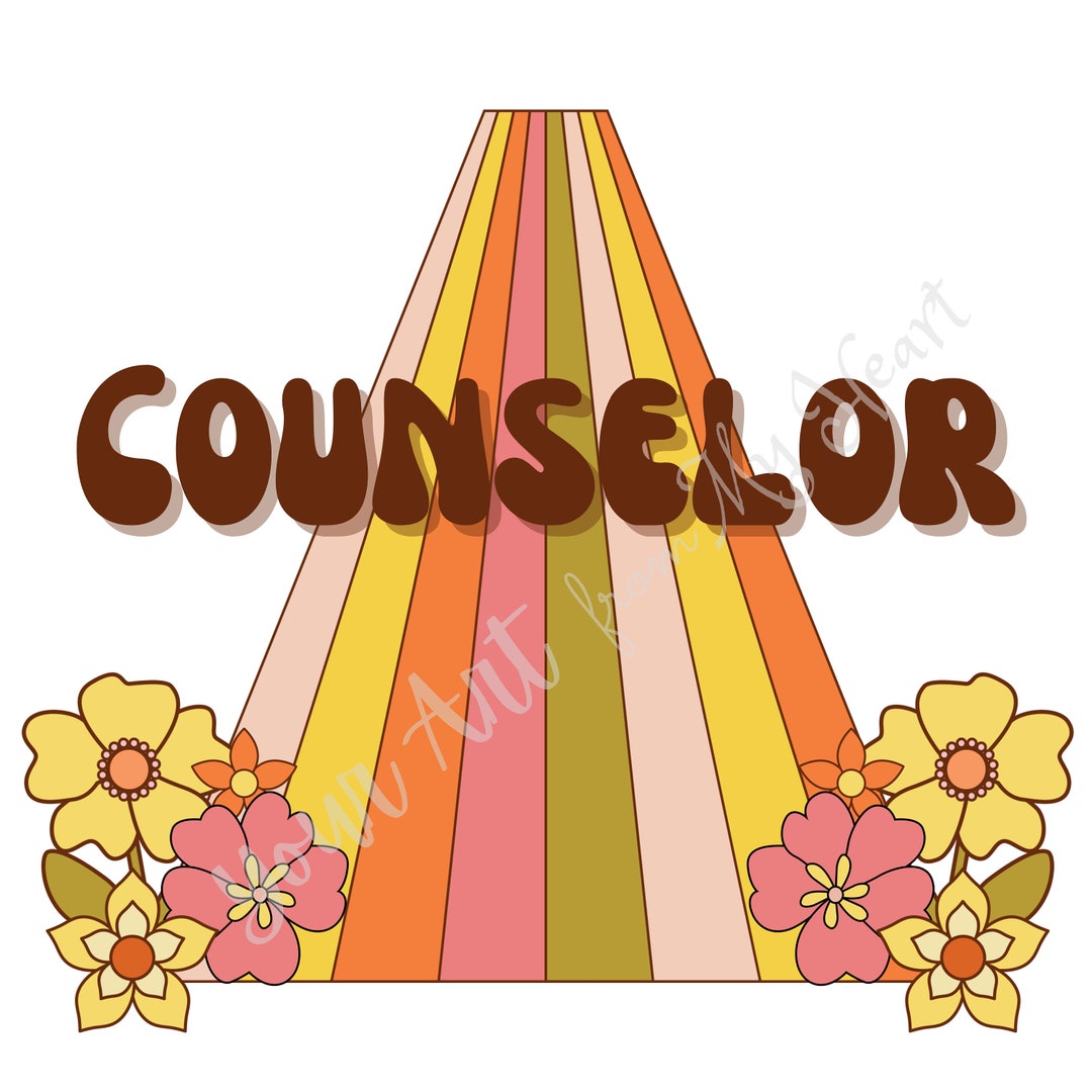 School Counselor Print, SVG PNG DXF, Teacher Appreciation, File for ...