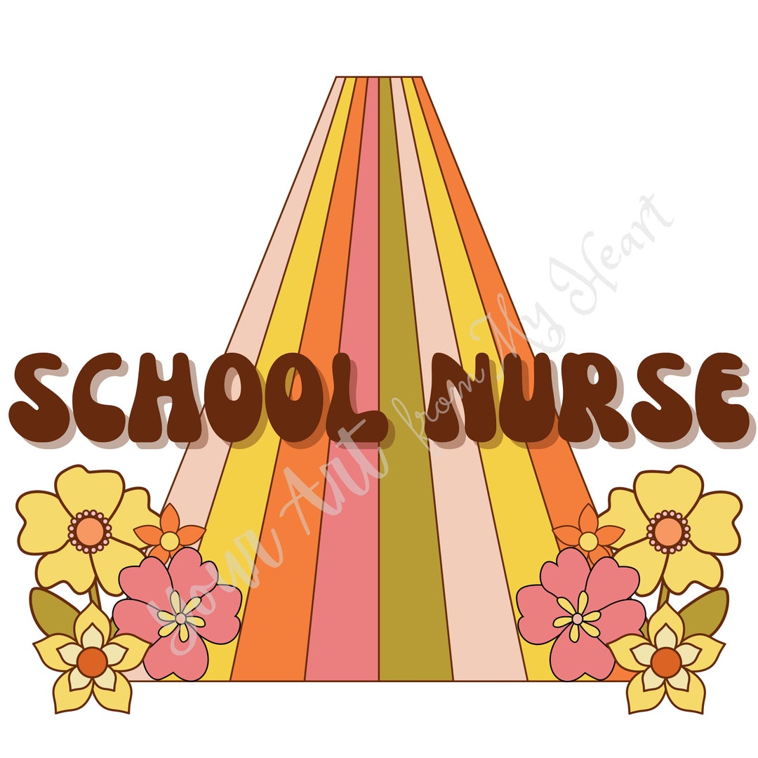 School Nurse Print, SVG PNG DXF, Teacher Appreciation, File for ...