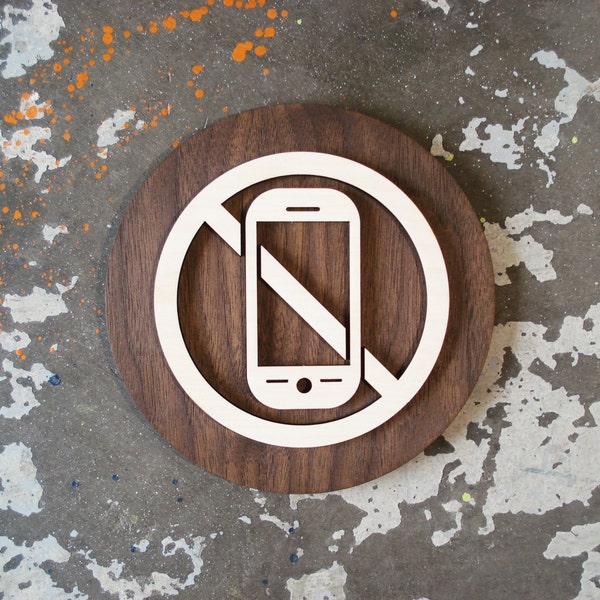 Cell Phone Sign - Etsy