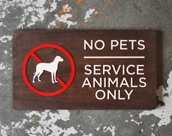 Service Dogs Only - Etsy