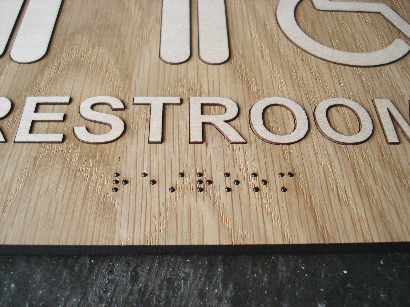 Custom Wood Office ADA Signs ANY 2 Signs Includes Grade 2 | Etsy