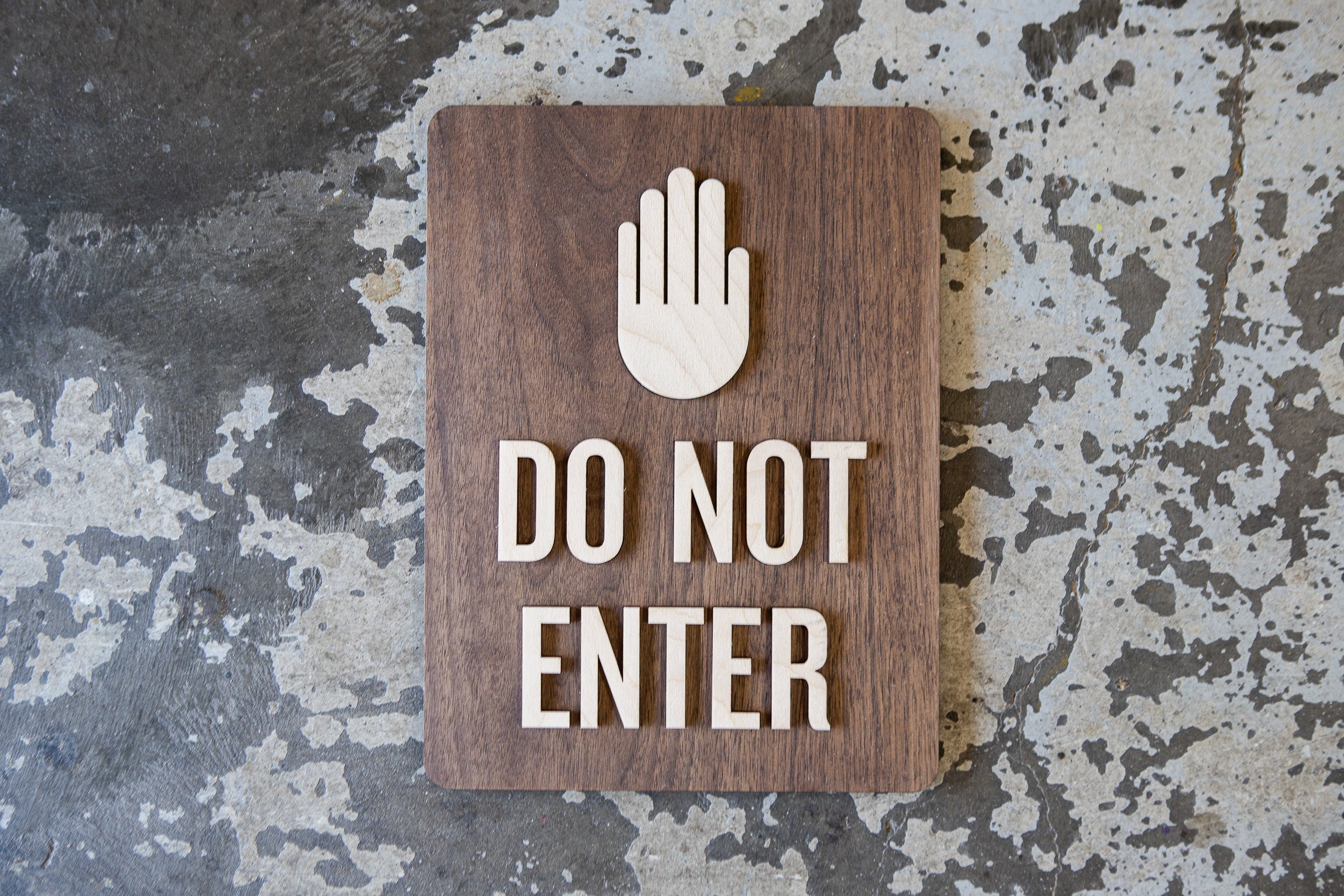 Do Not Enter Signs For Doors
