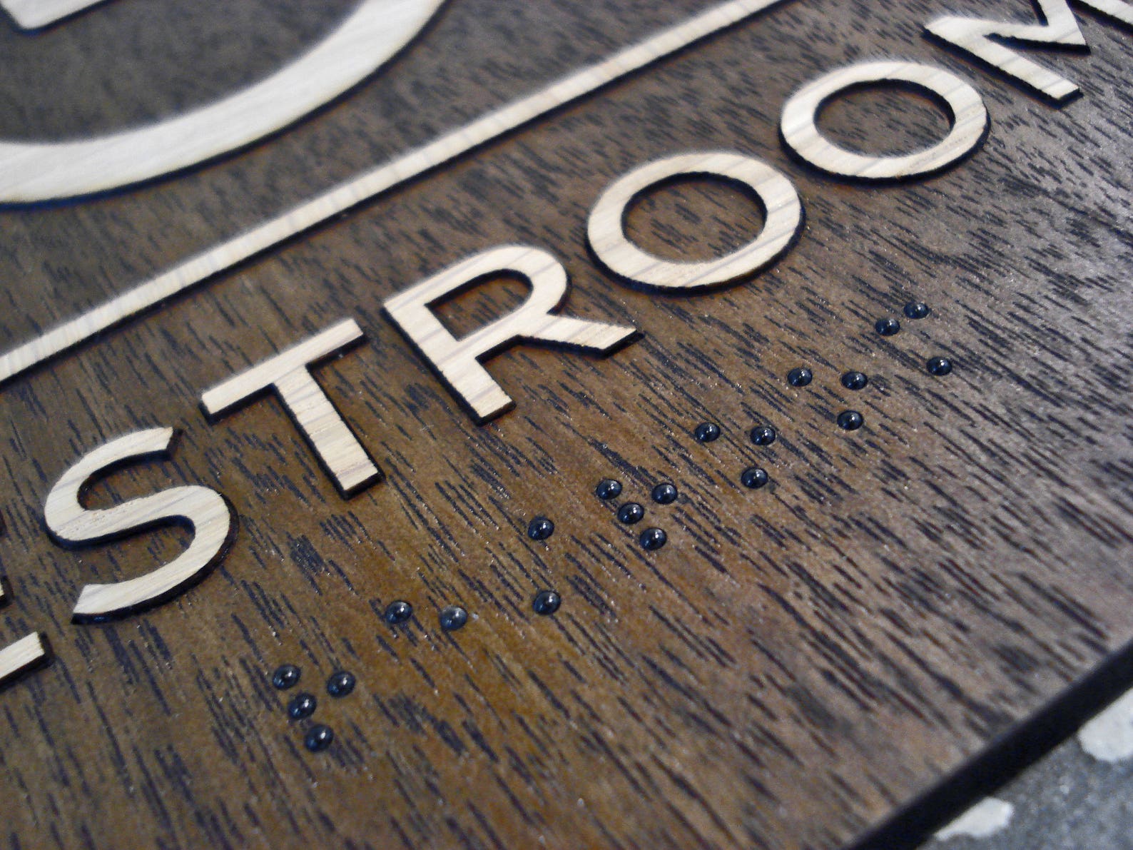 Custom Wood Office ADA Signs - ANY 2+ Signs - Includes Grade 2 Braille ...