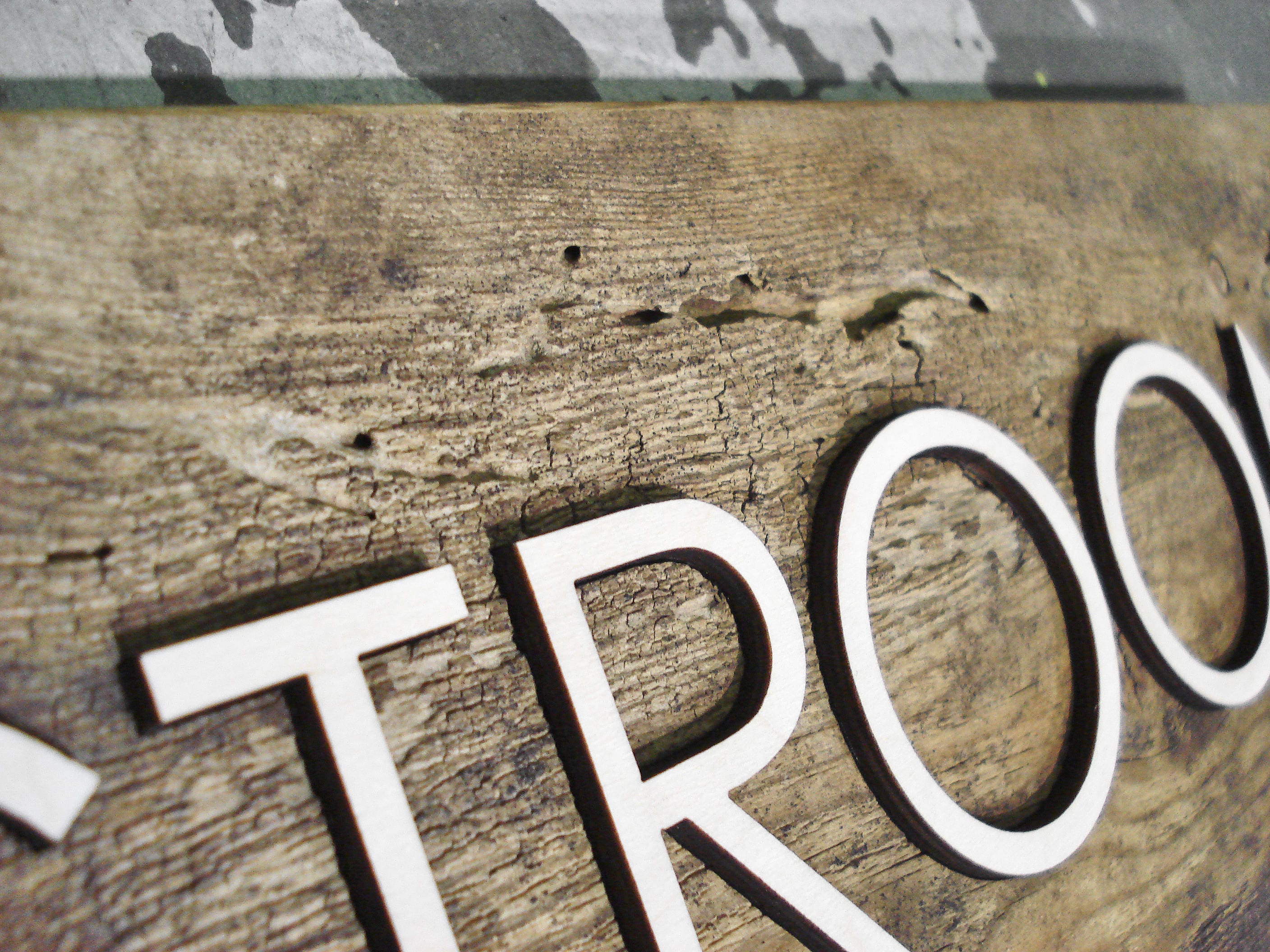 Barnwood Bathroom Rustic Loo Sign Restroom Signage 9 | Etsy