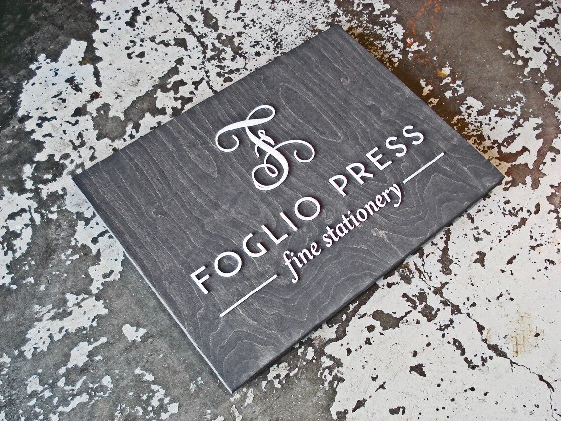 Large Professional Freestanding Sign 24x18 - Etsy