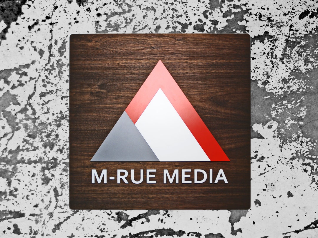 Large Custom Office Sign - Personalized Company Business Signage - Big ...