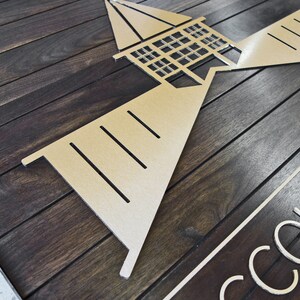 Solid Walnut Company Logo Sign - 36" X 36" - Interior & Exterior Wood ...