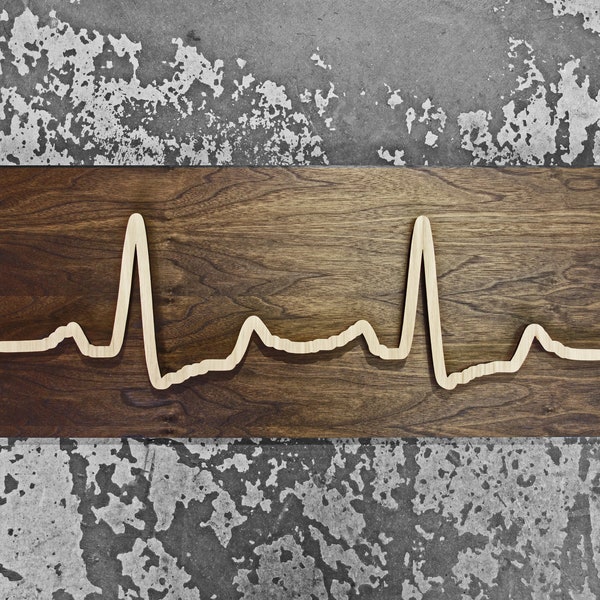Custom Heartbeat Art - Etsy