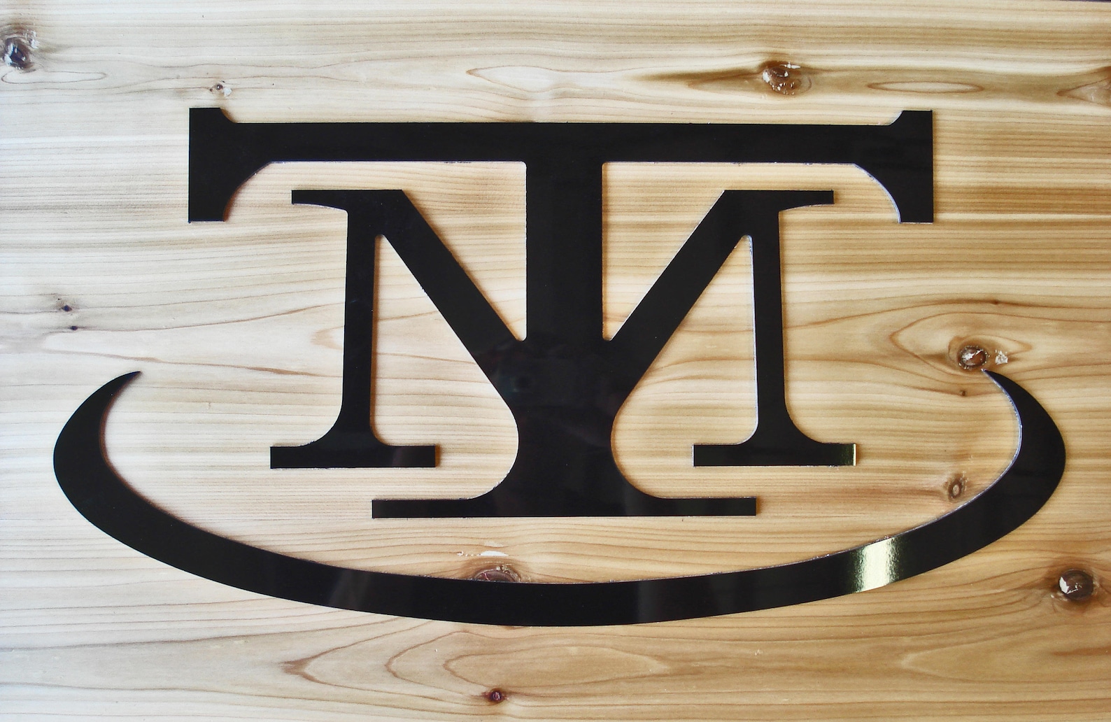 Custom Exterior Cedar Metal Sign 72 x 20 | Etsy