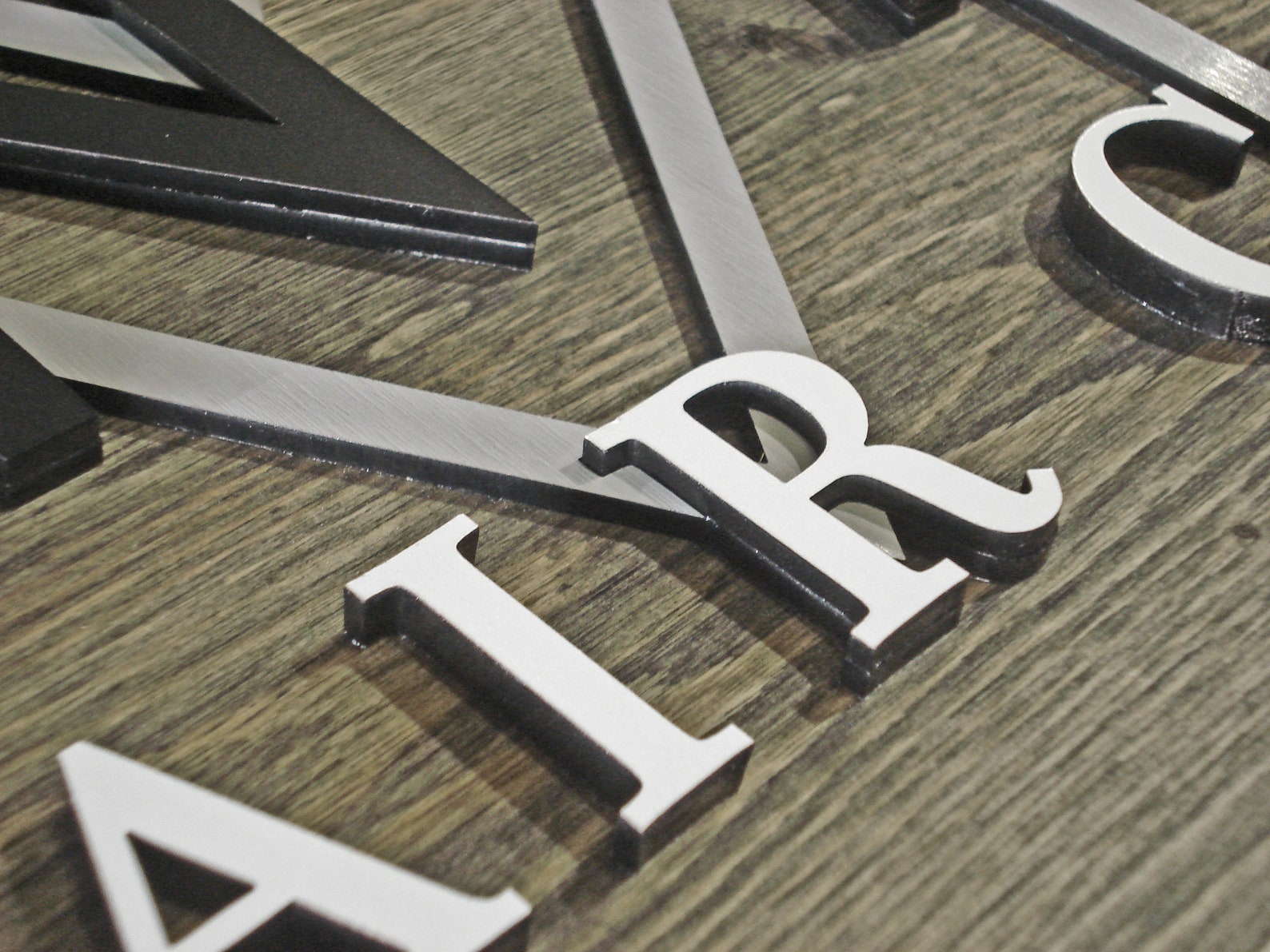 Large Custom Gray Wood Sign - Hair Salon Spa Signage - Real Wood ...