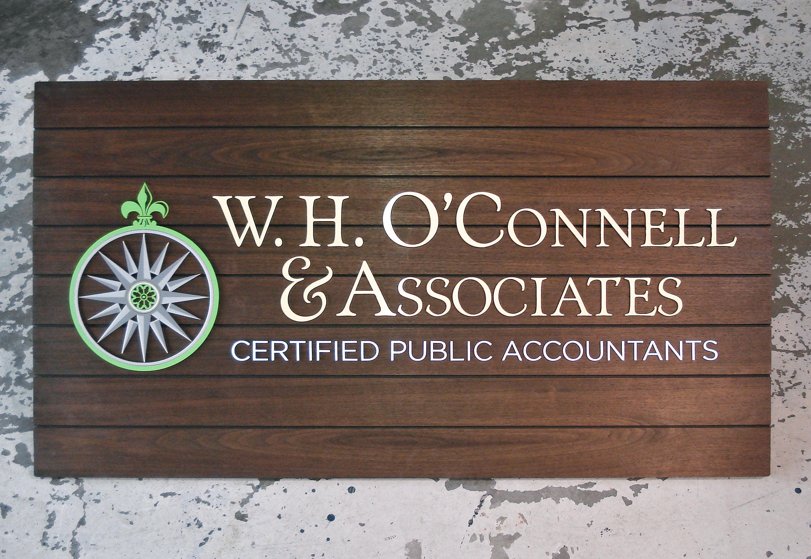 Accounting Department Sign