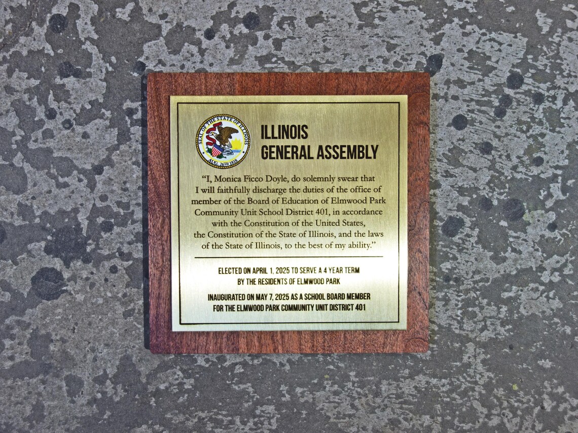 Solid Brass Award Art Plaque - Professional Museum Quality - 6"x6" Size ...