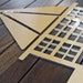 Solid Walnut Company Logo Sign - 36" X 36" - Interior & Exterior Wood ...