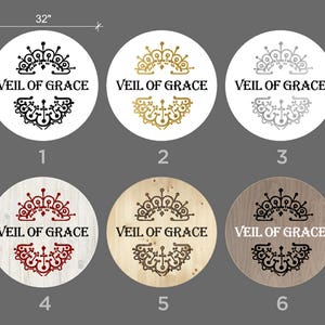 Large Exterior Metal Logo Sign - 32" Diameter - Custom Designed ...